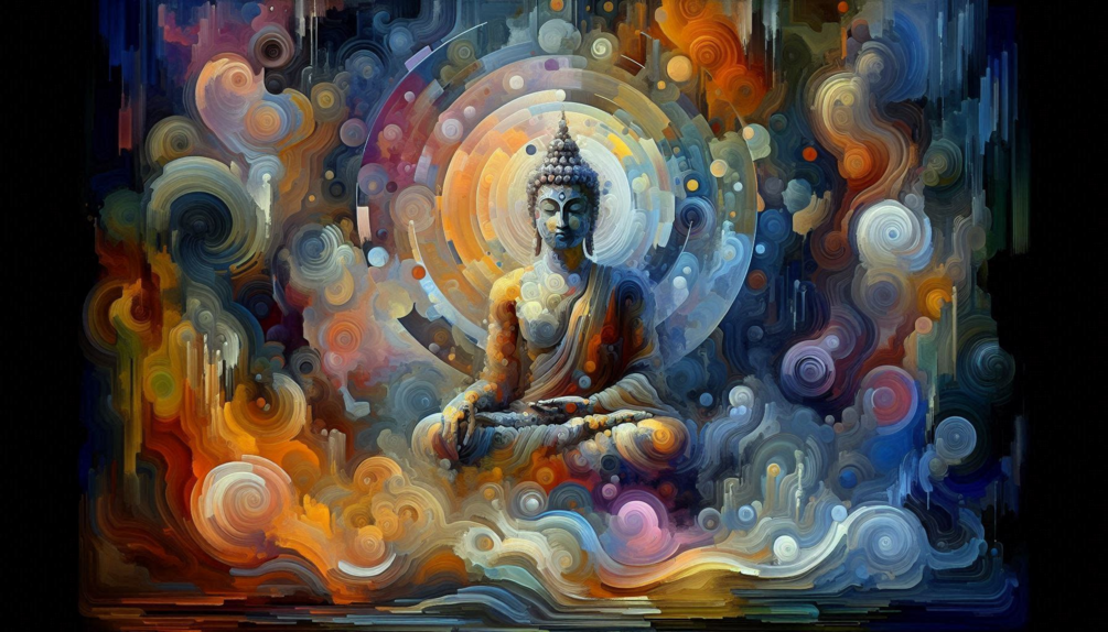 🎨 Discover the Divine: Abstract Expression Images of God 💫