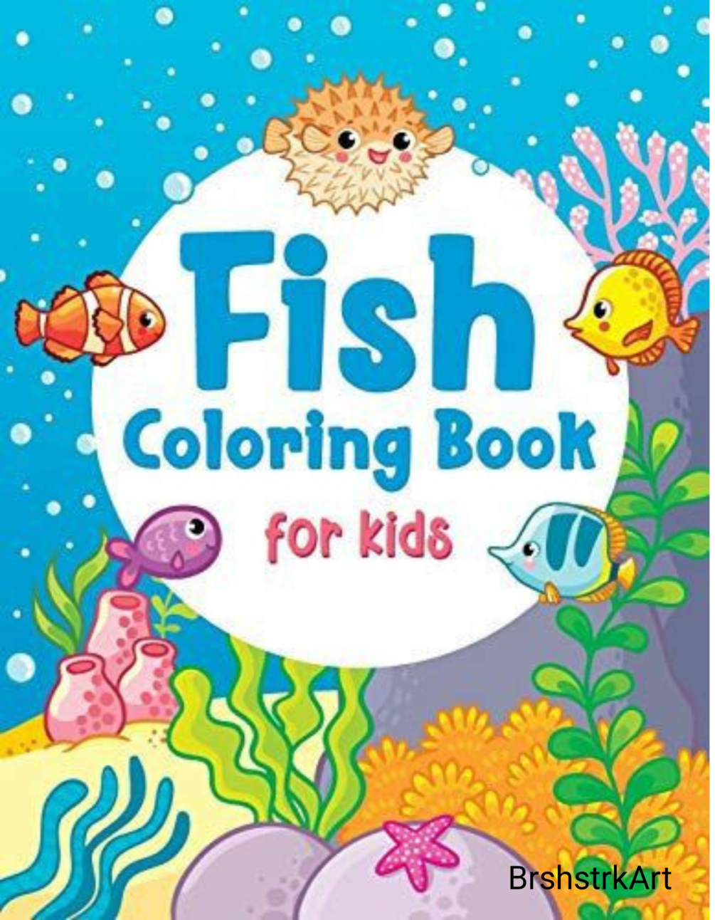 Fish Colouring Book