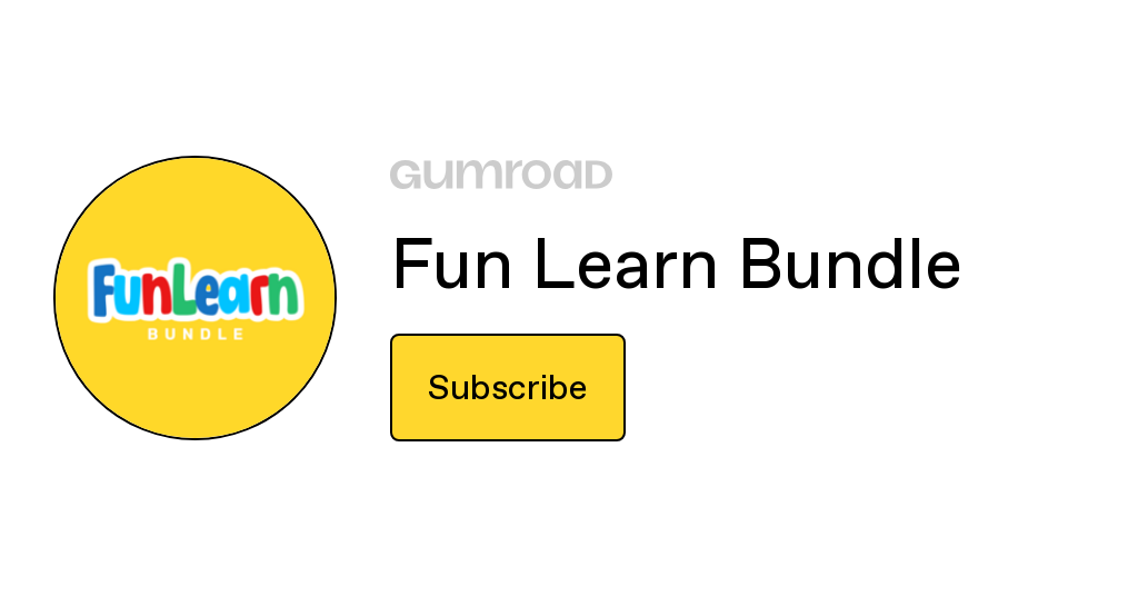 Fun Learn Bundle