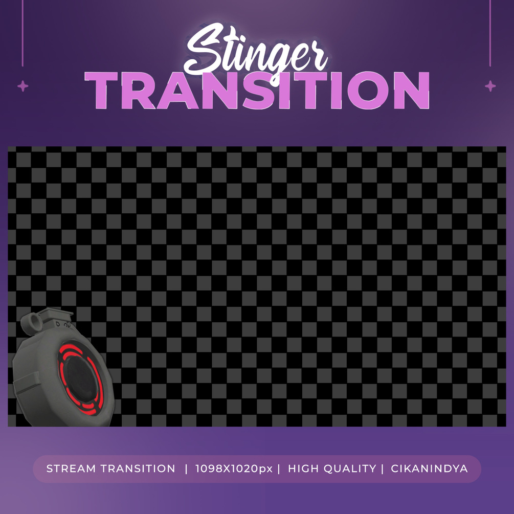 Explosive Animated Stinger Transition Red Core Grenade | Sci-Fi Blast ...