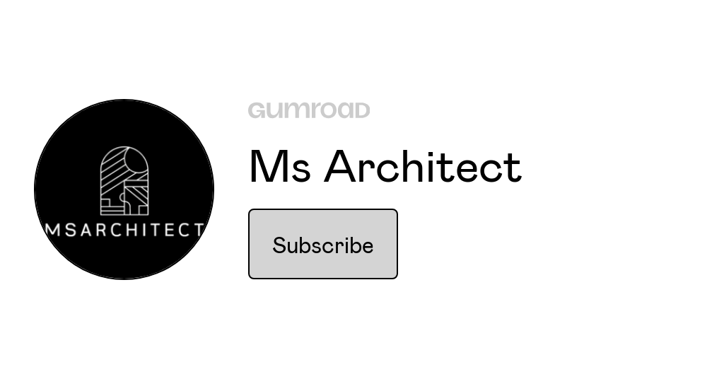 Ms Architect