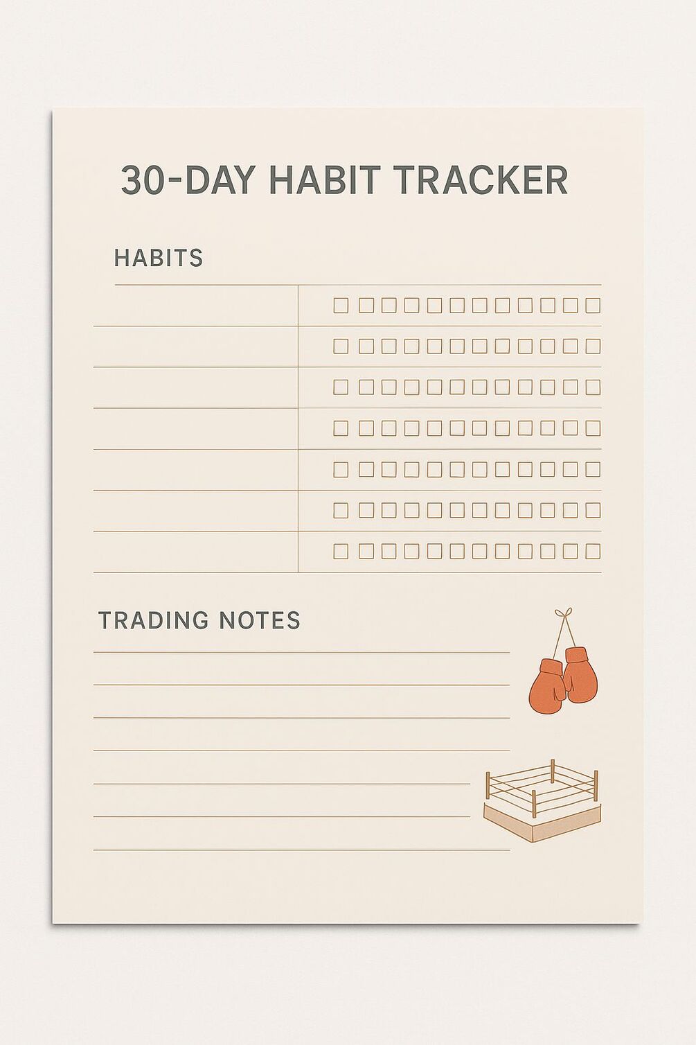 30-Daay Habit Tracker