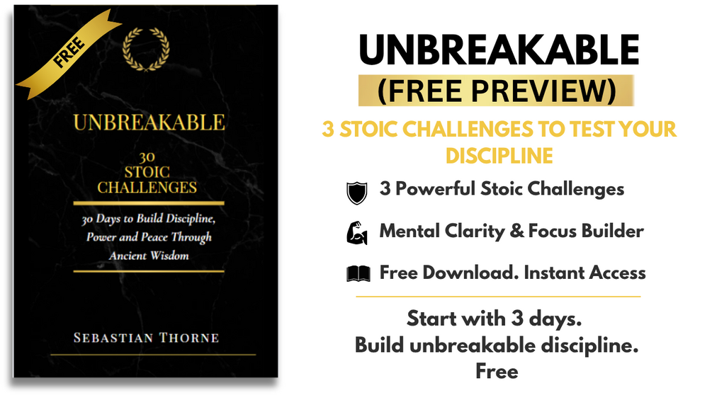 3-Day Stoic Starter Challenge (Free)