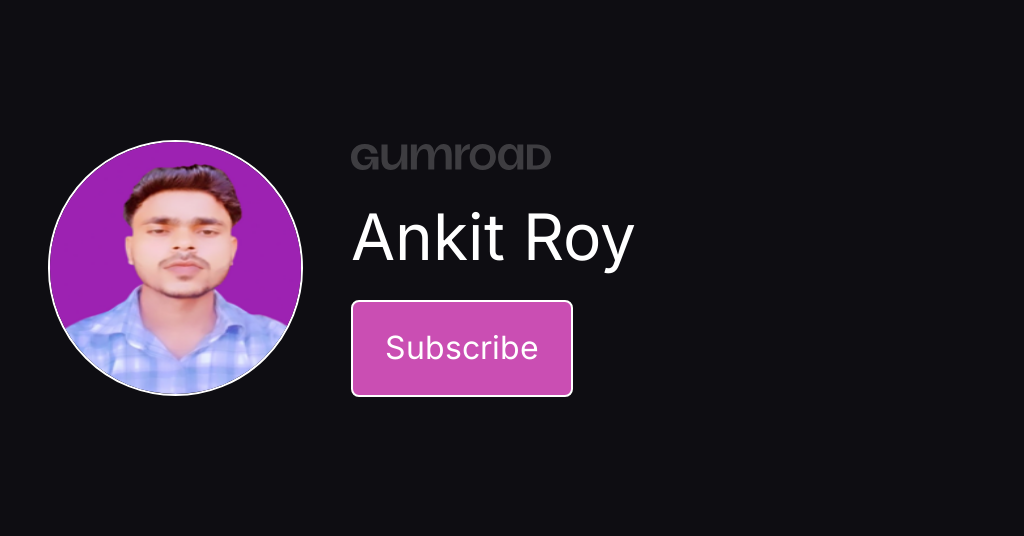 Ankit Roy