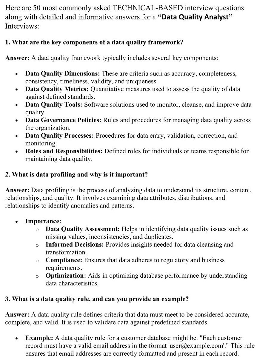 6 PDFs containing ALL Types of Most Asked Interview Q&A (Scenario-Based ...