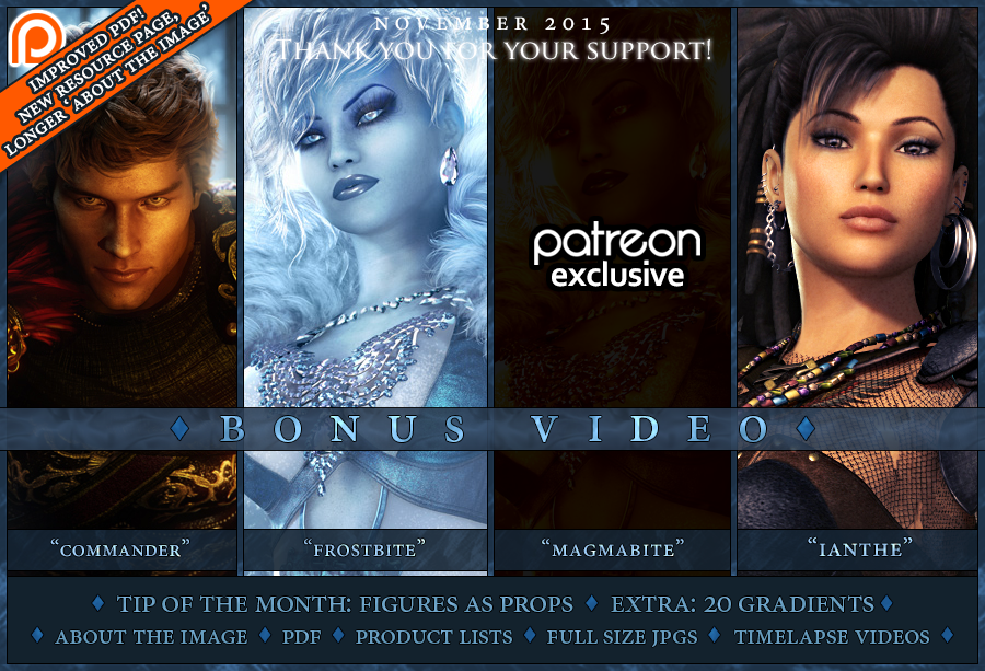 Patreon Pack - November 2015 *BONUS*