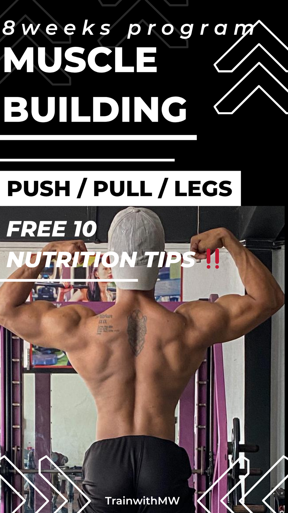 Push/pull/legs workout split