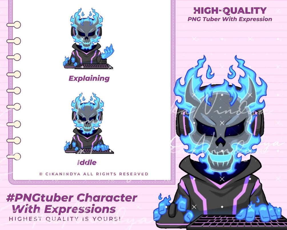 Streamer's Essential with High-Quality PNG Tuber Art - Png Tuber Twitch ...