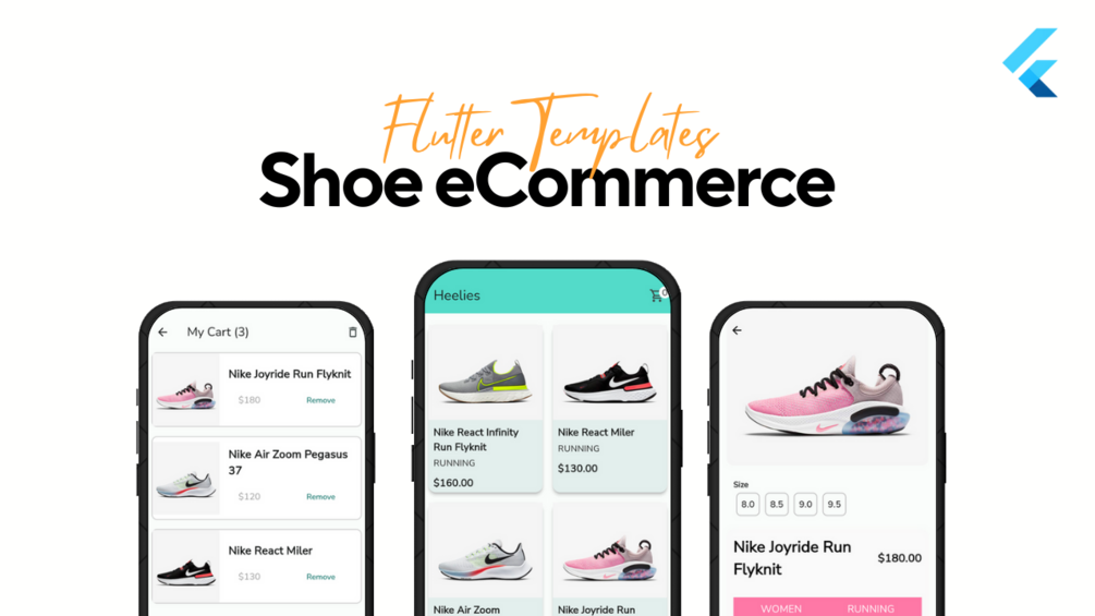 👟 Flutter Shoe eCommerce Template - Step into Seamless Design!
