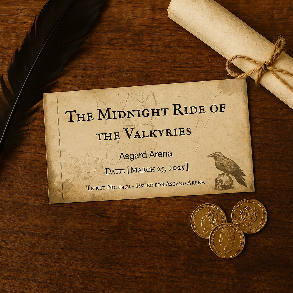 Mythic Memory Ticket – The Midnight Ride of the Valkyries