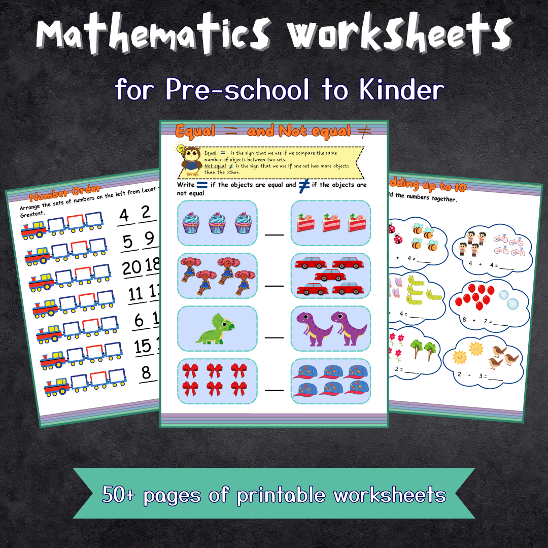 Jumpstart Math! (Math for preschoolers and Kindergarten)