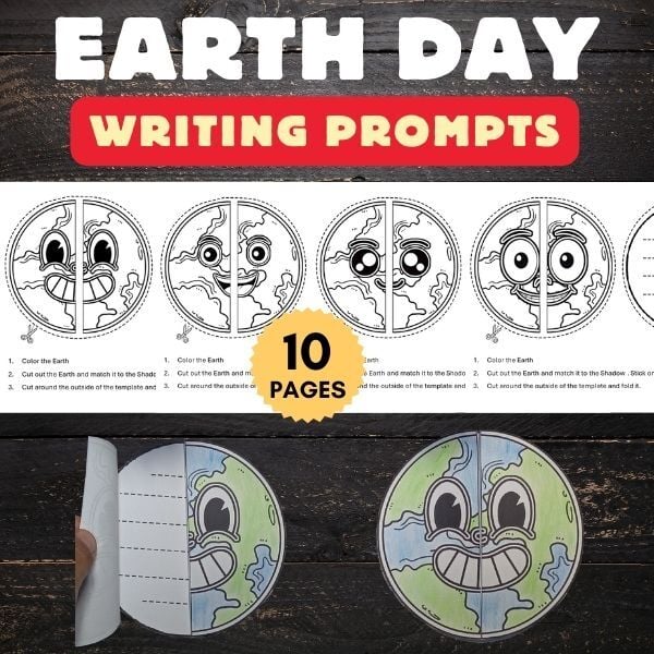 Earth day Writing Craft | Creative Writing Prompts | Earth day Cratfs ...