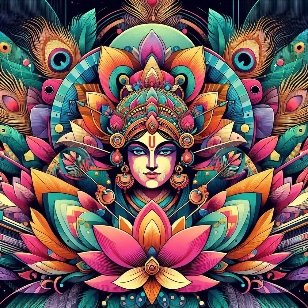 🌟 Divine Expression: Abstract Images of Gods #AbstractArt #Gods in art ...