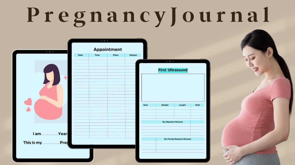 "Capture Every Precious Moment with Our Beautiful Pregnancy Journal!"