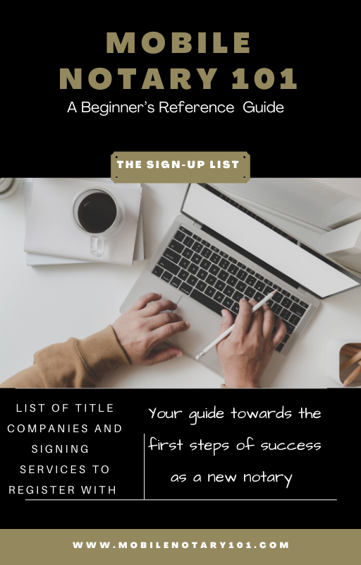 List of Title Companies and Signing Services w/ Bonus Script