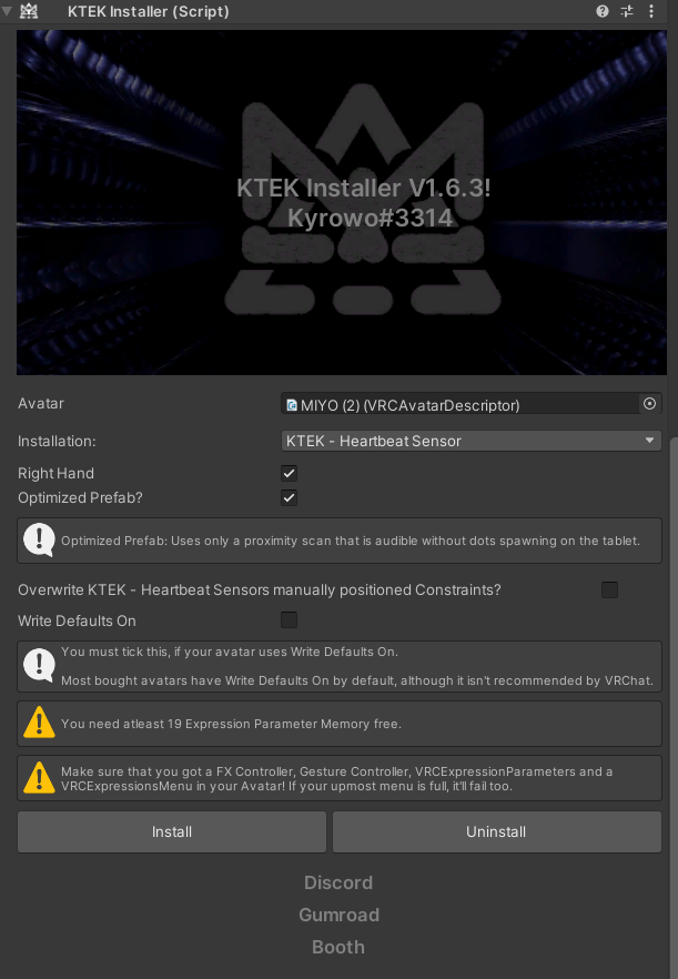 Heartbeat Sensor for VRChat [Military, Gadget, Tactical, Prop, Avatar]