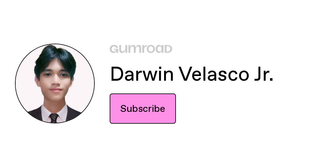 Darwin Velasco Jr.