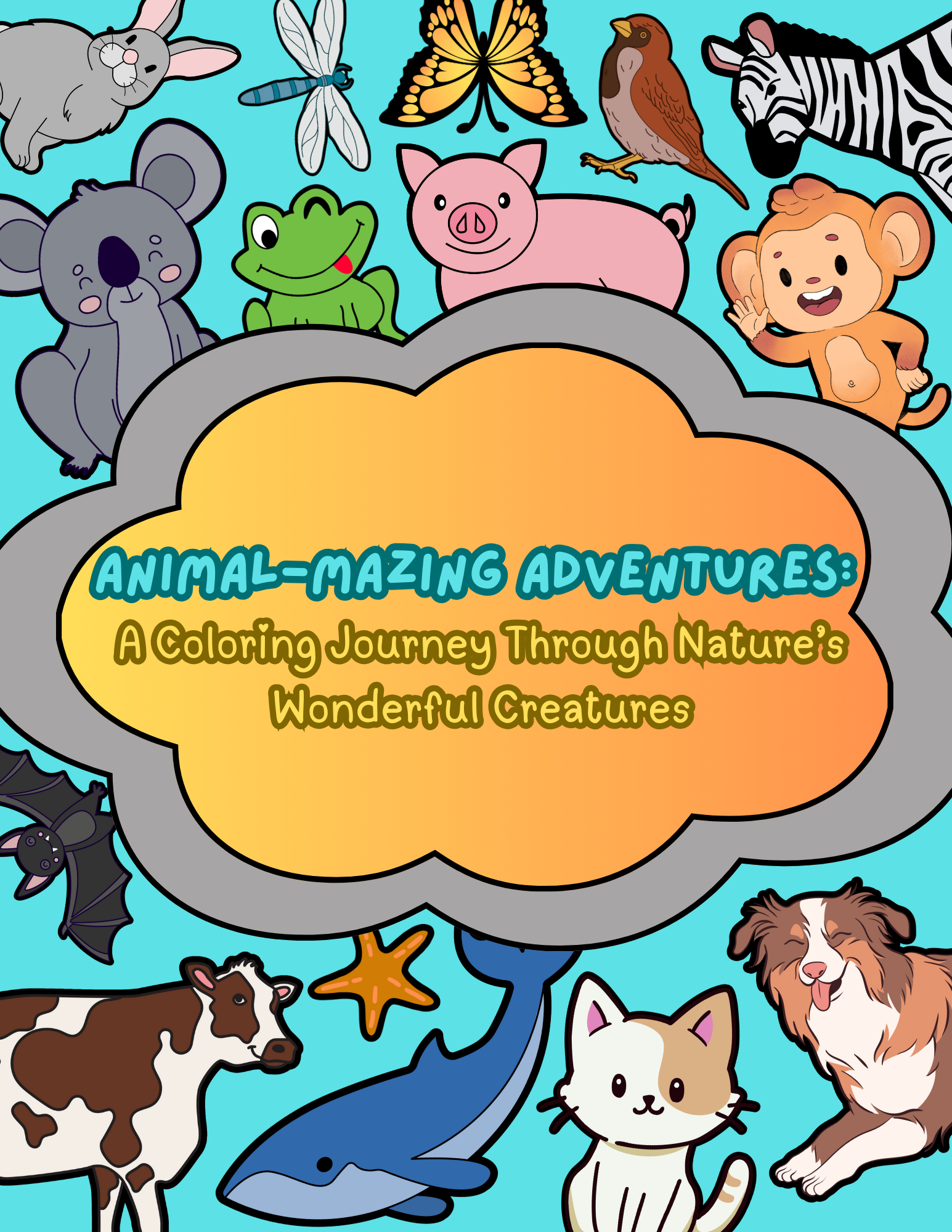 Adventure Coloring and Tracing Book Bundle Collection
