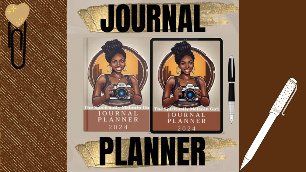The Spiritually Melanin Girl Journal Planner