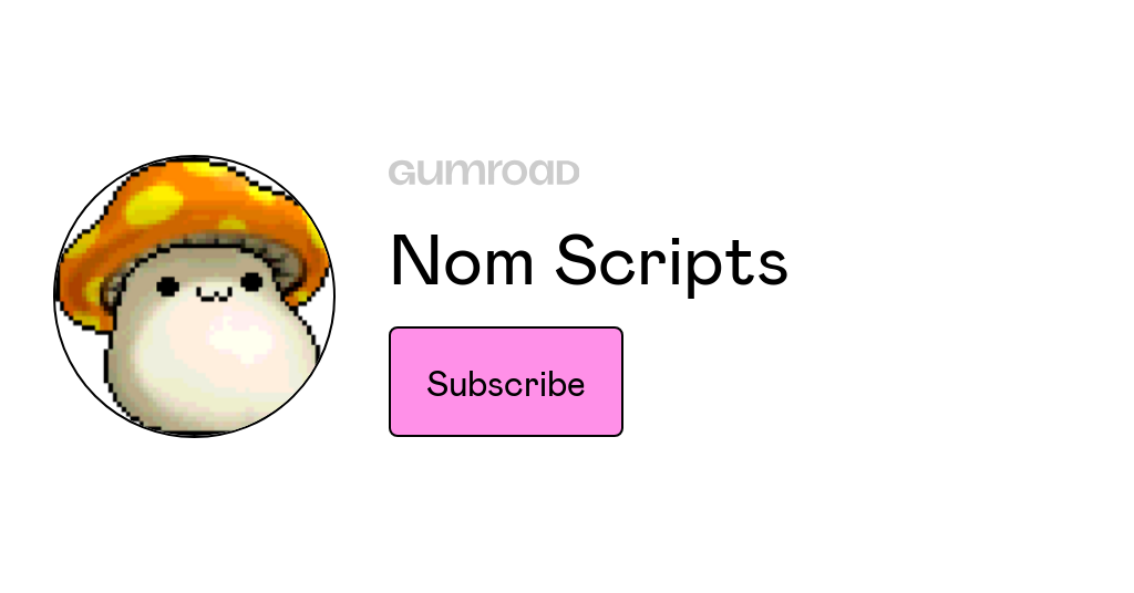 Nom Scripts
