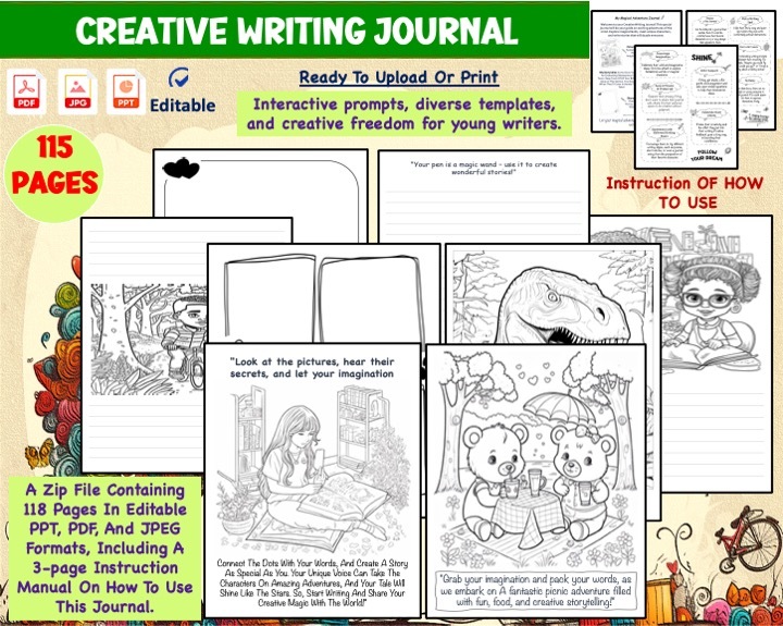 Creative Writing Adventure Journal