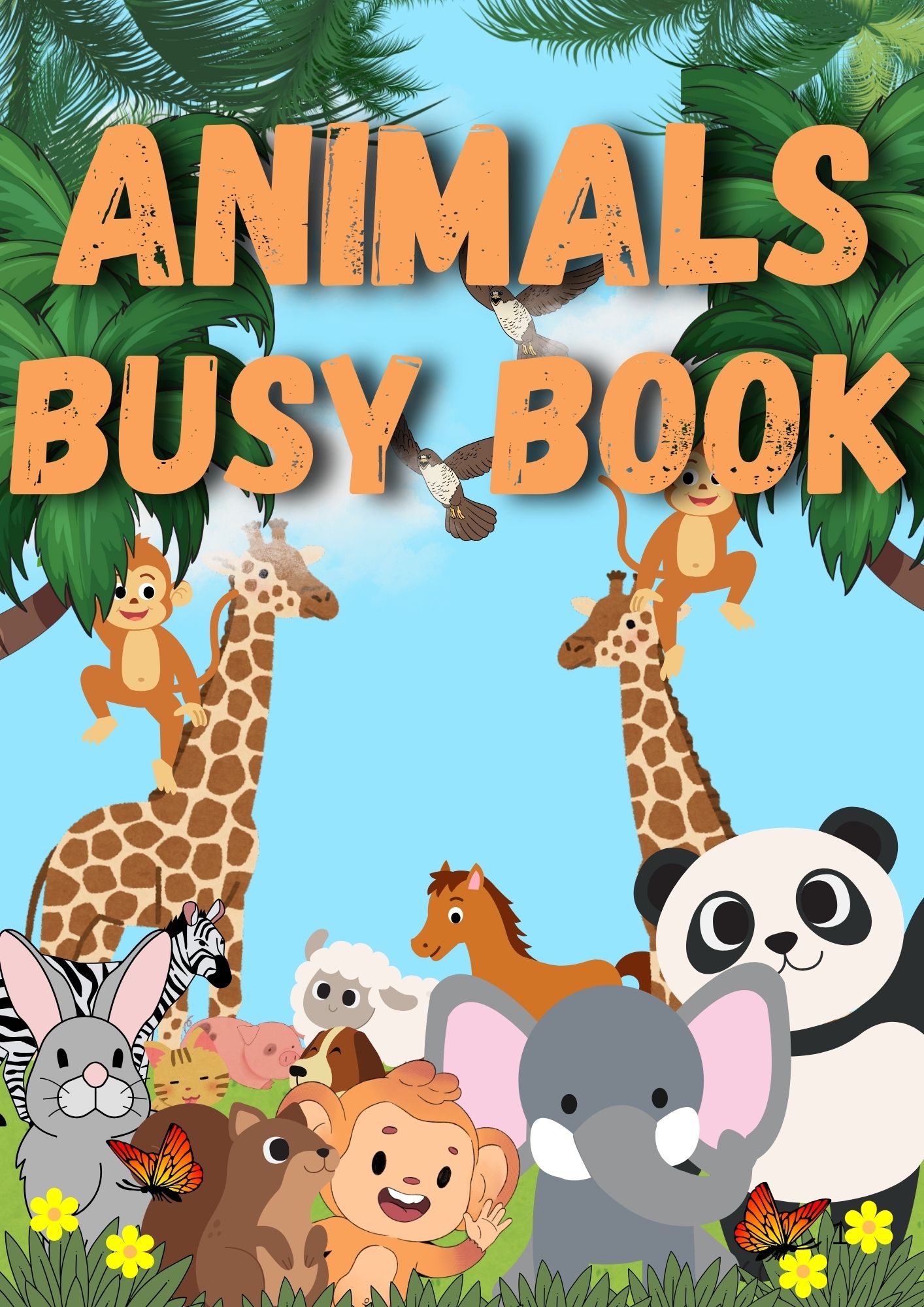 Animals Busy Book