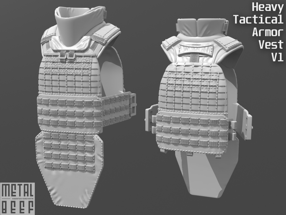 Heavy Tactical Armor Vest V1
