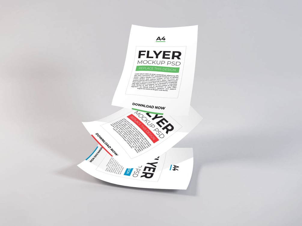Flyer Mockup Vol 16