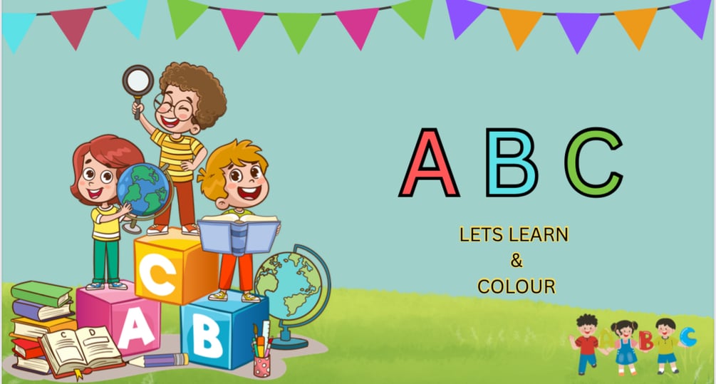 ABC Letters Tracing & Coloring Book for Kids – Fun, Educational ...