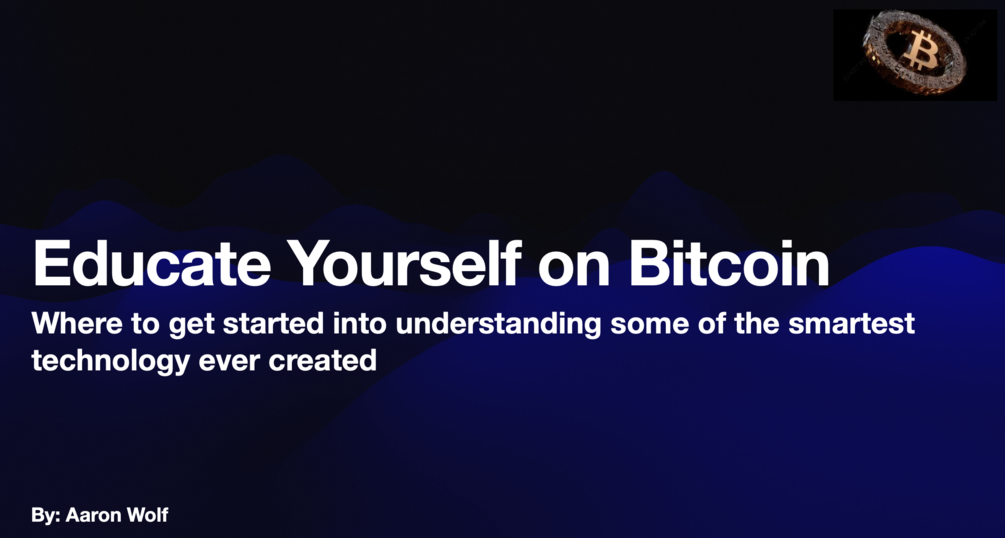 Bitcoin Education Resources - Get Started Learning BTC