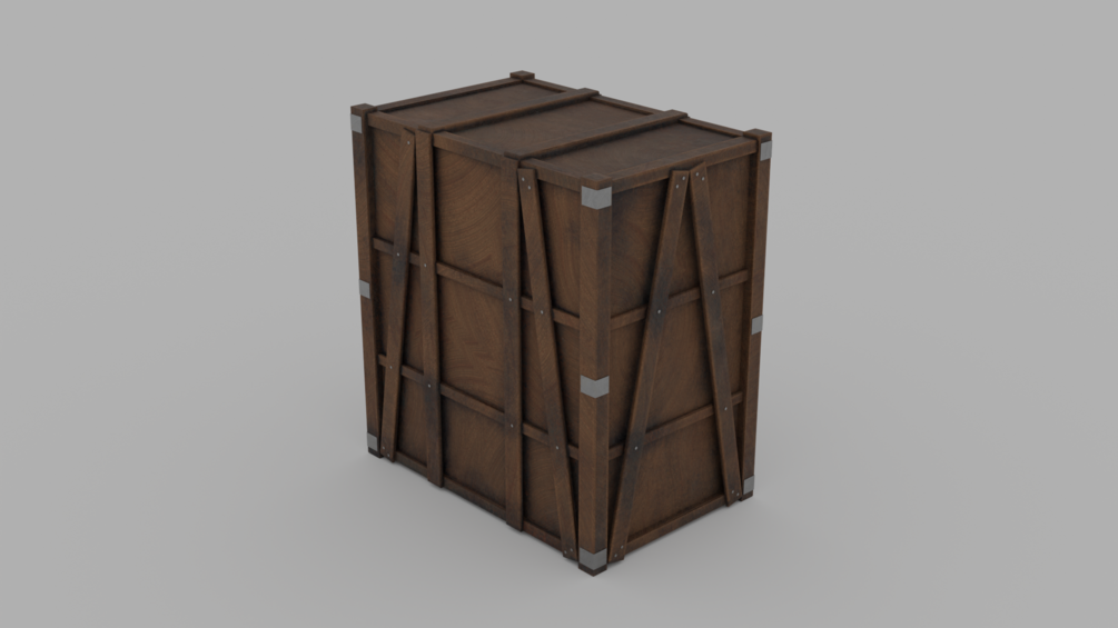 Reinforced Shipping crate