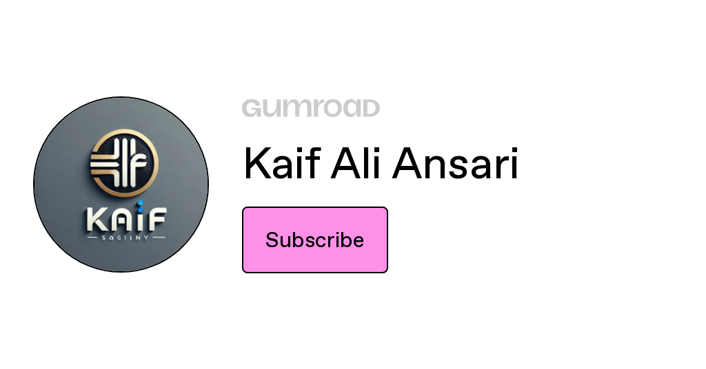 Kaif Ali Ansari
