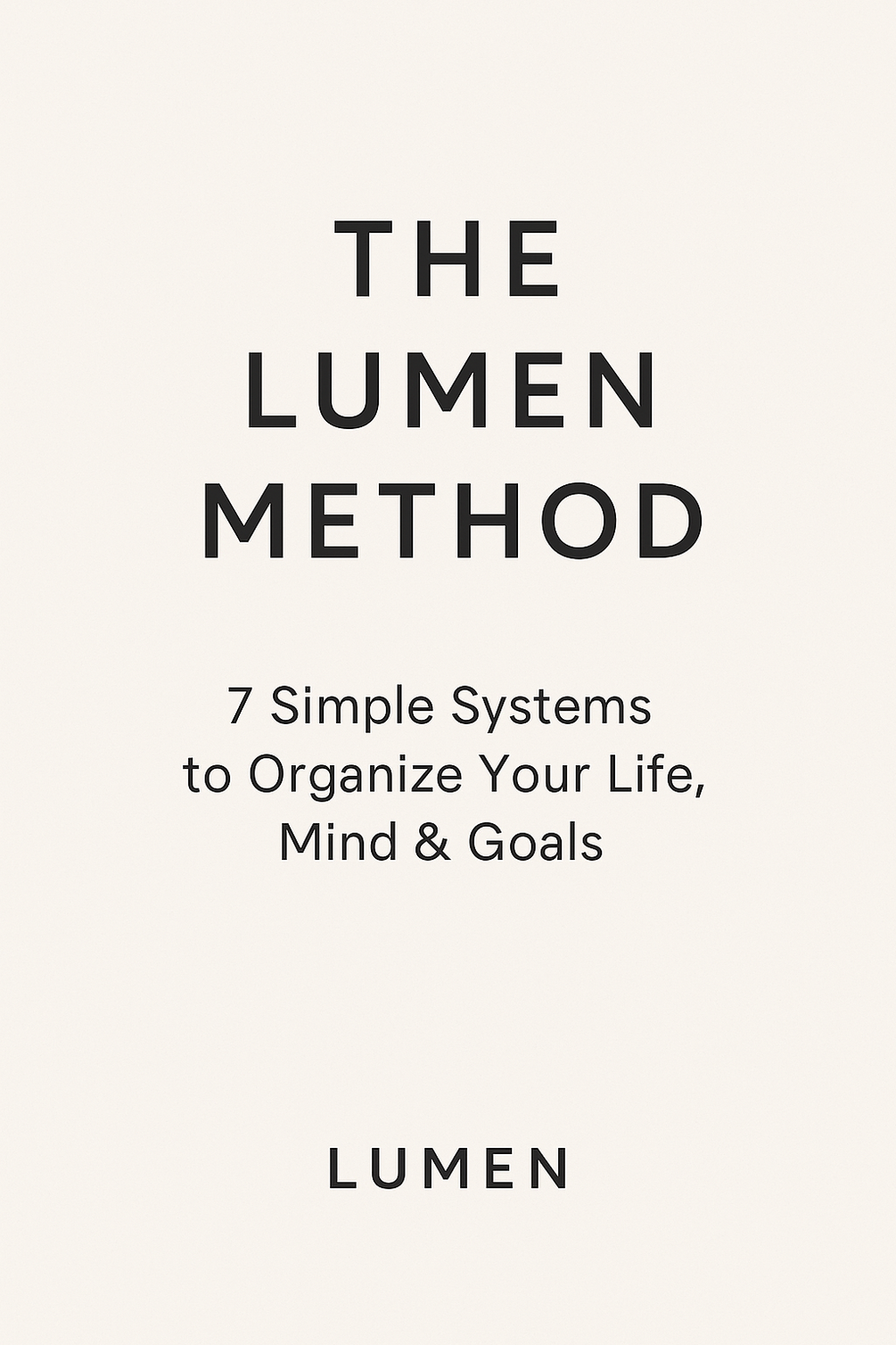 The Lumen Method