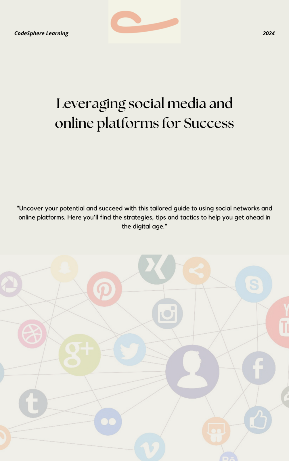 Leveraging social media and online platforms for success