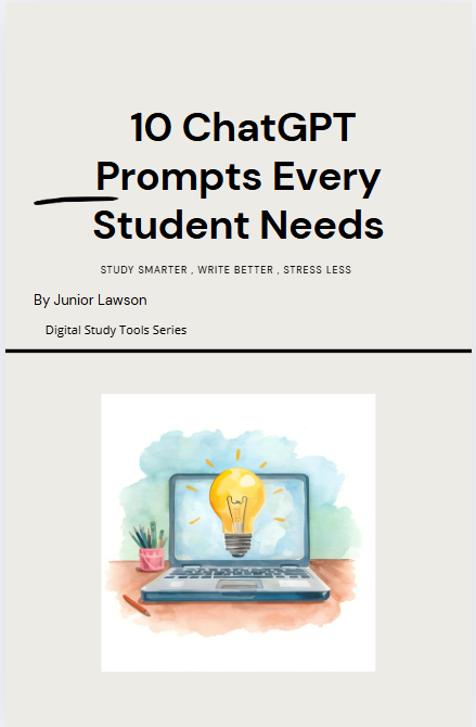10 ChatGPT Prompts to Study Smarter — The Ultimate Student Guide