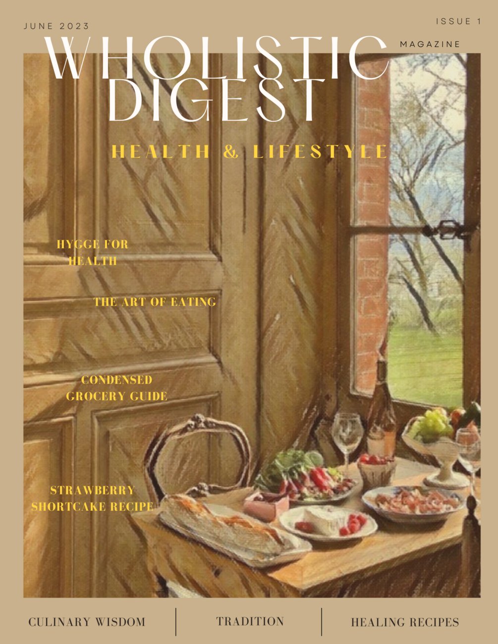 Wholistic Digest - Your Ultimate Health & Lifestyle Magazine - Digital Copy
