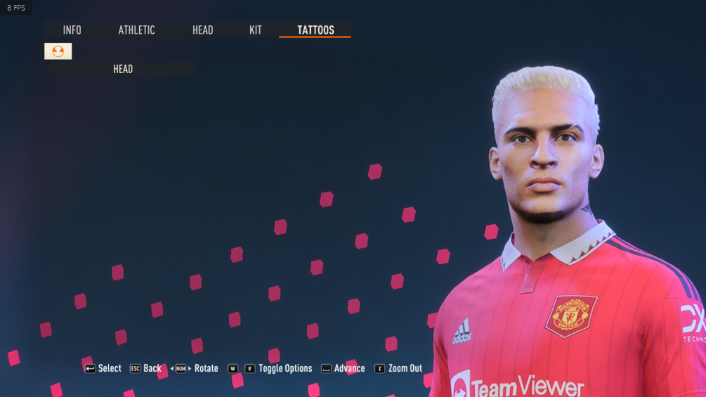 Custom face FIFA 22 or 23 game face of your favourite player
