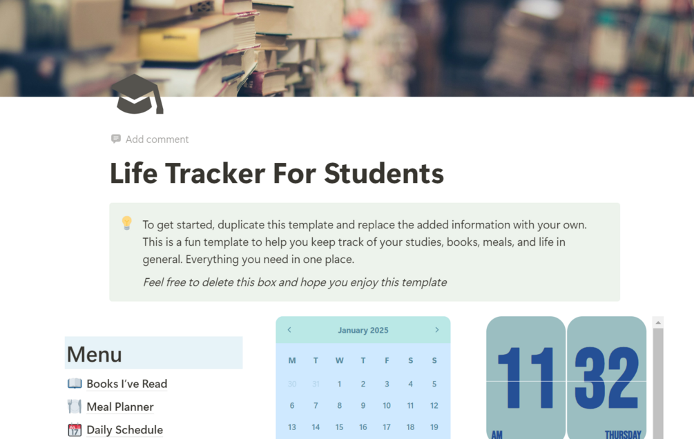 Life Tracker for Students