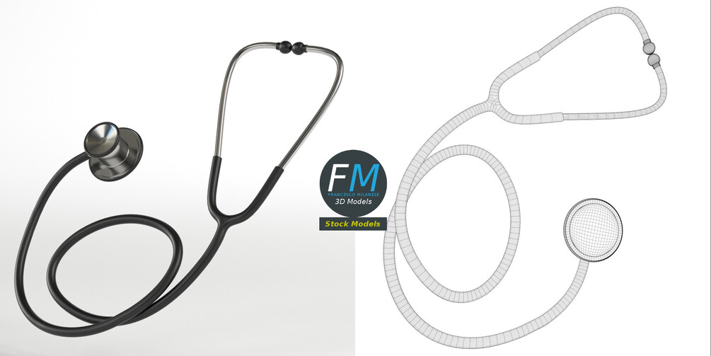 3D MODEL - Stethoscope