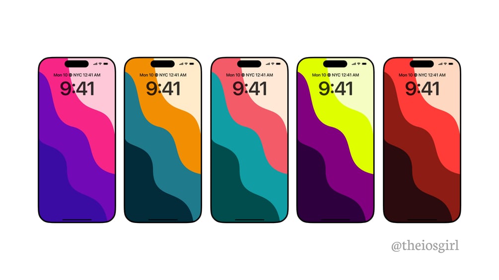 Chroma Waves Wallpaper Pack