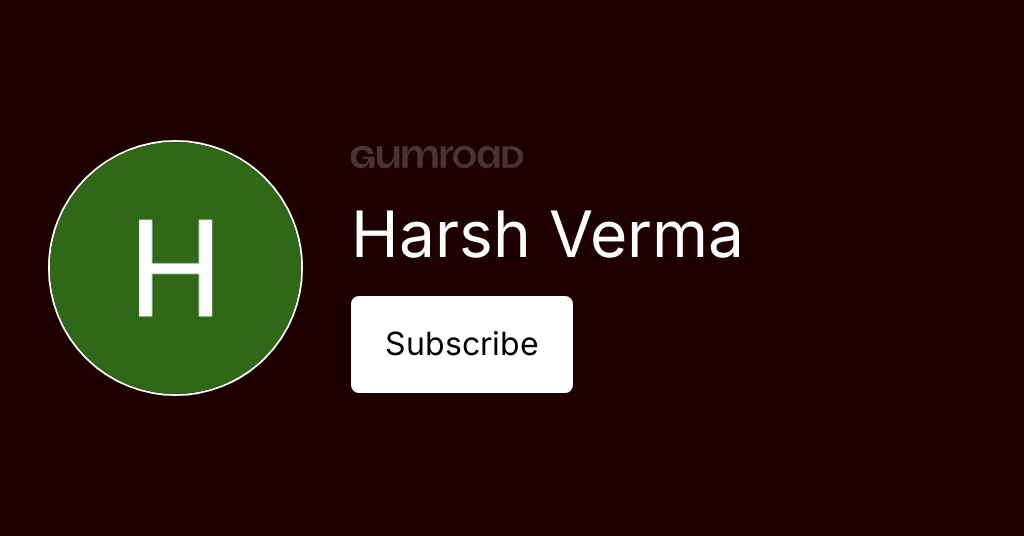 Harsh Verma