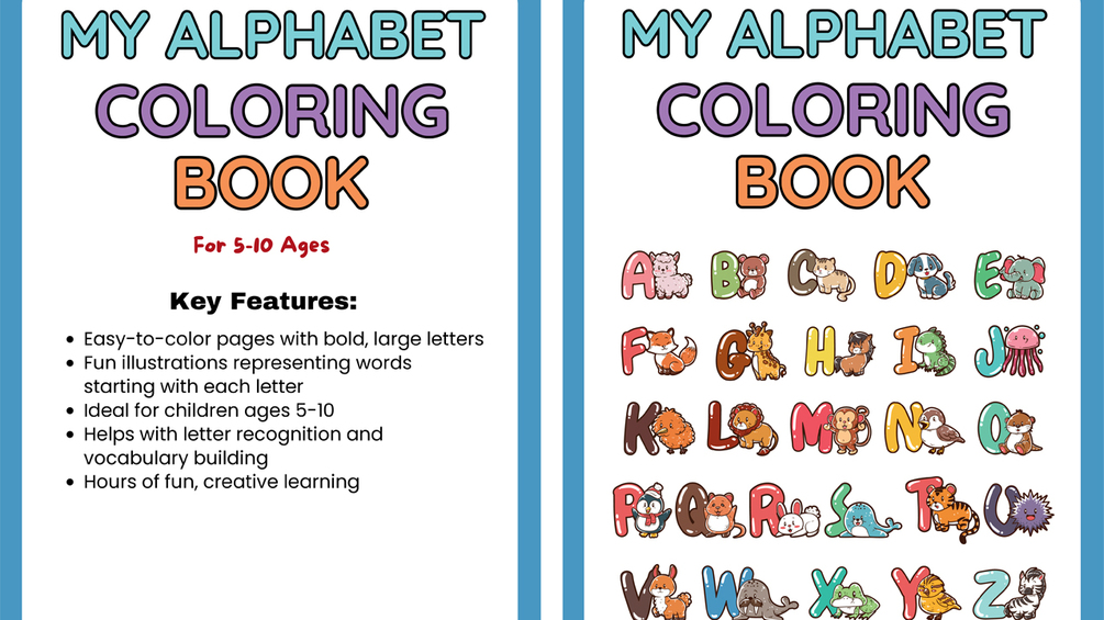 My Alphabet Coloring Book for Kids