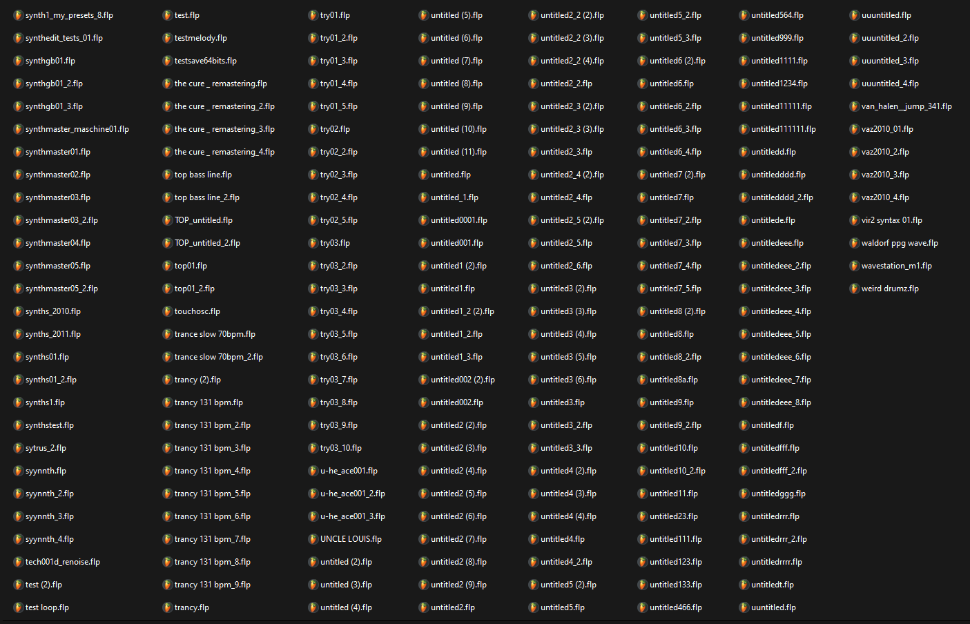ULTIMATE FL STUDIO PROJECTS