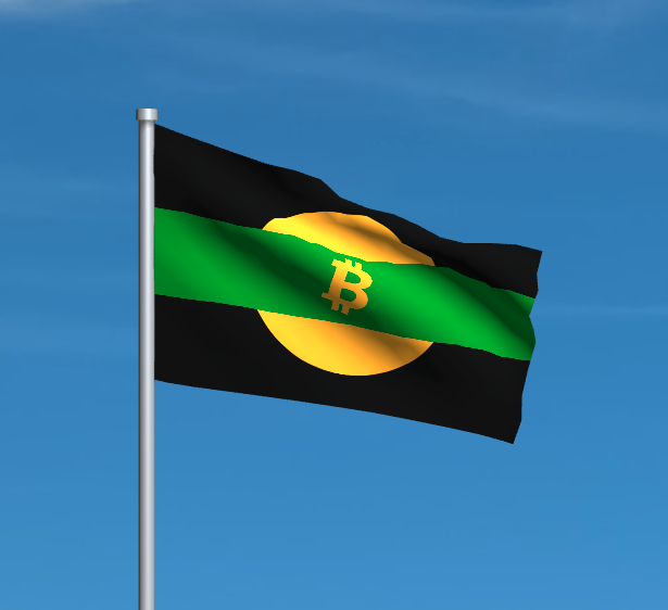 Bitcoin Citadel Flag