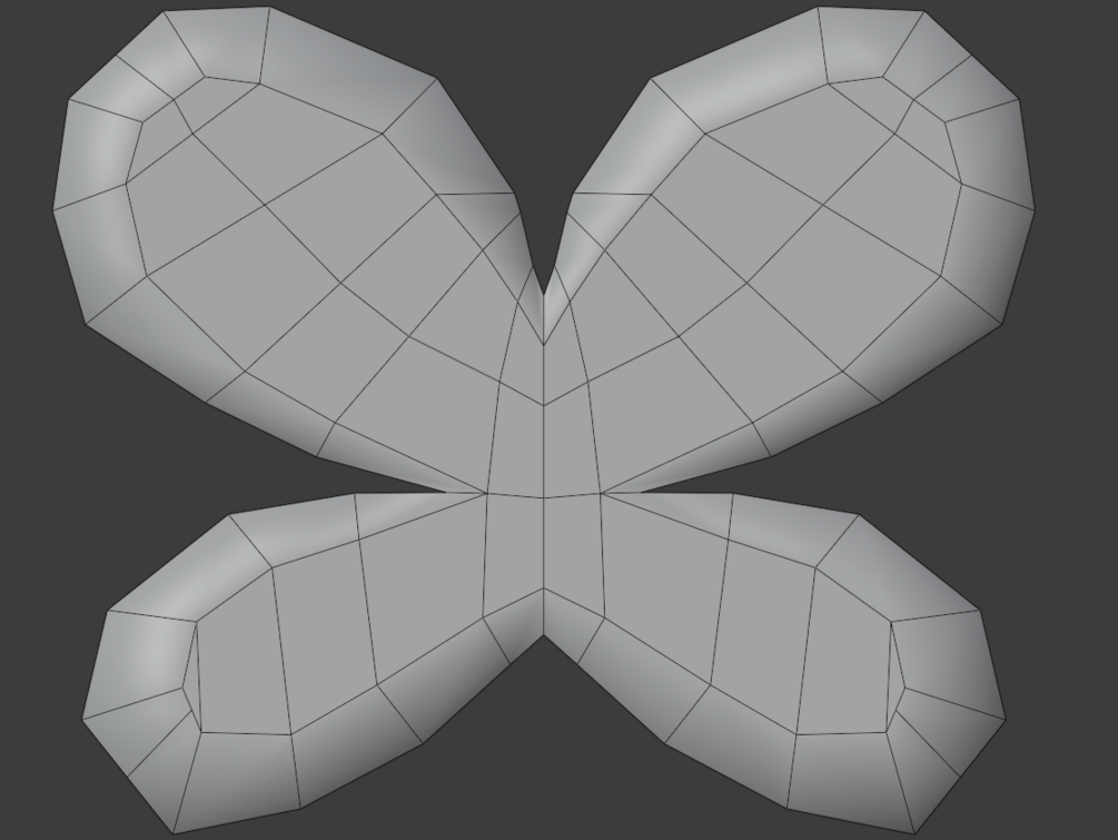 butterfly - modeling