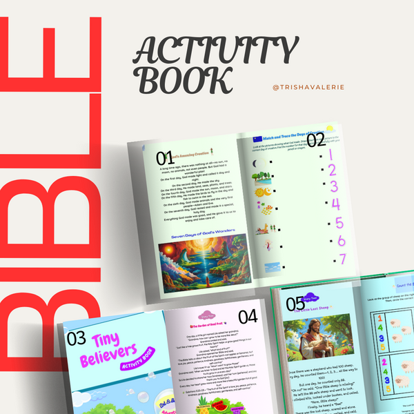 Bible Busy Book Bundle | Printable Activity Book | Sunday School