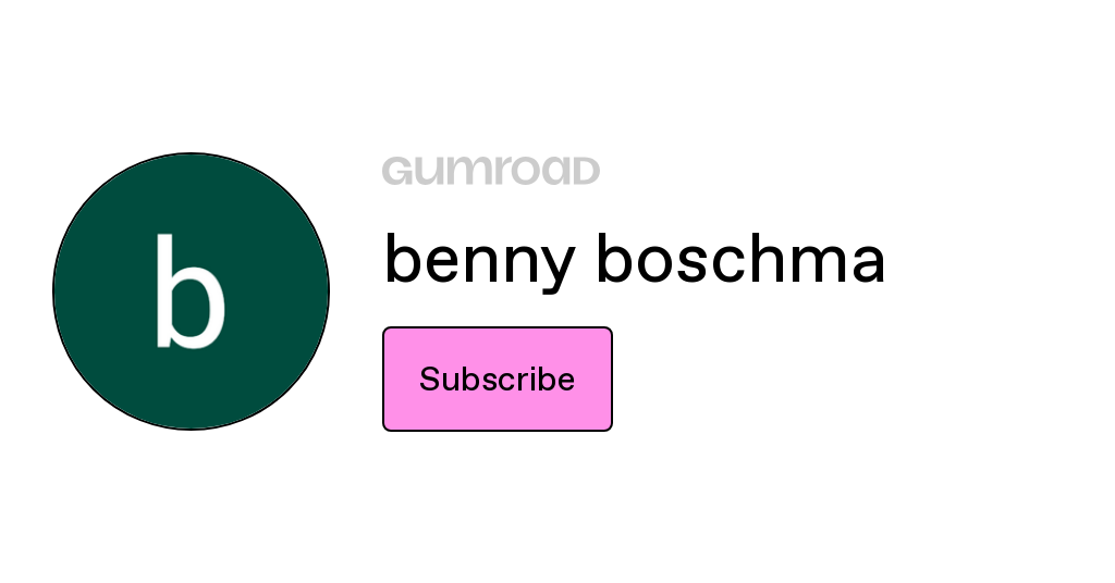 benny boschma