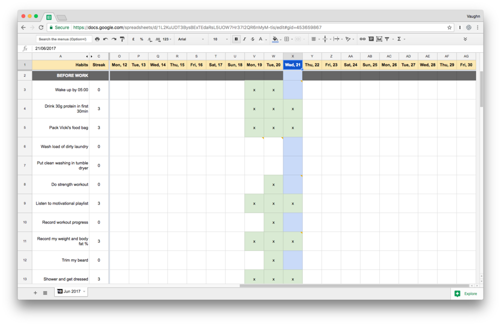 Simple Habit Tracker