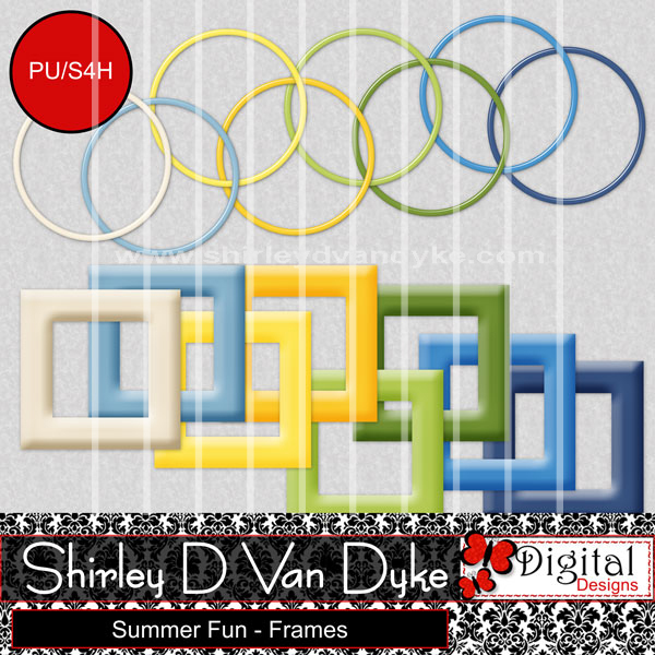 Summer Fun - Frames