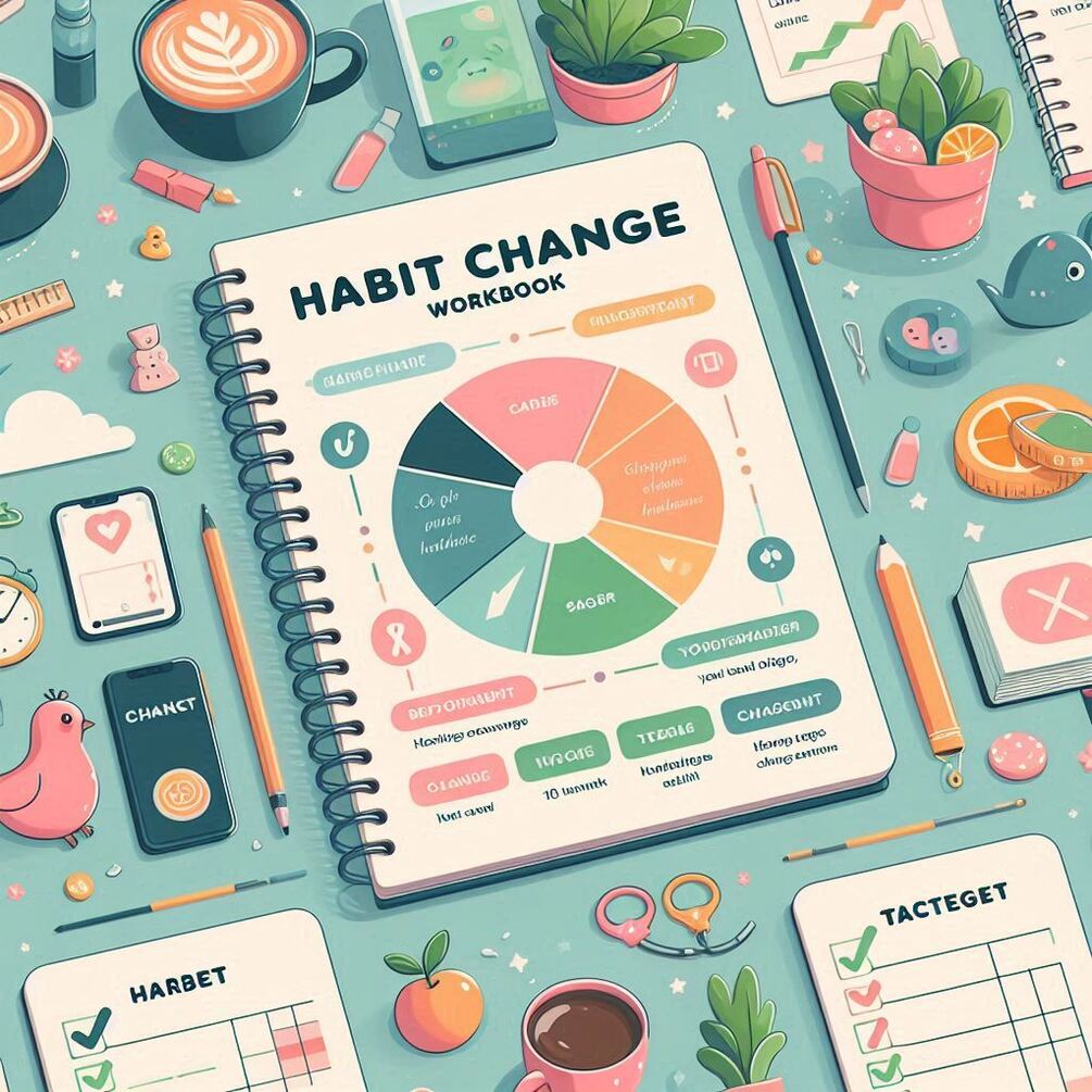Habit Change Workbook: Personal Growth and Goal Setting Guide